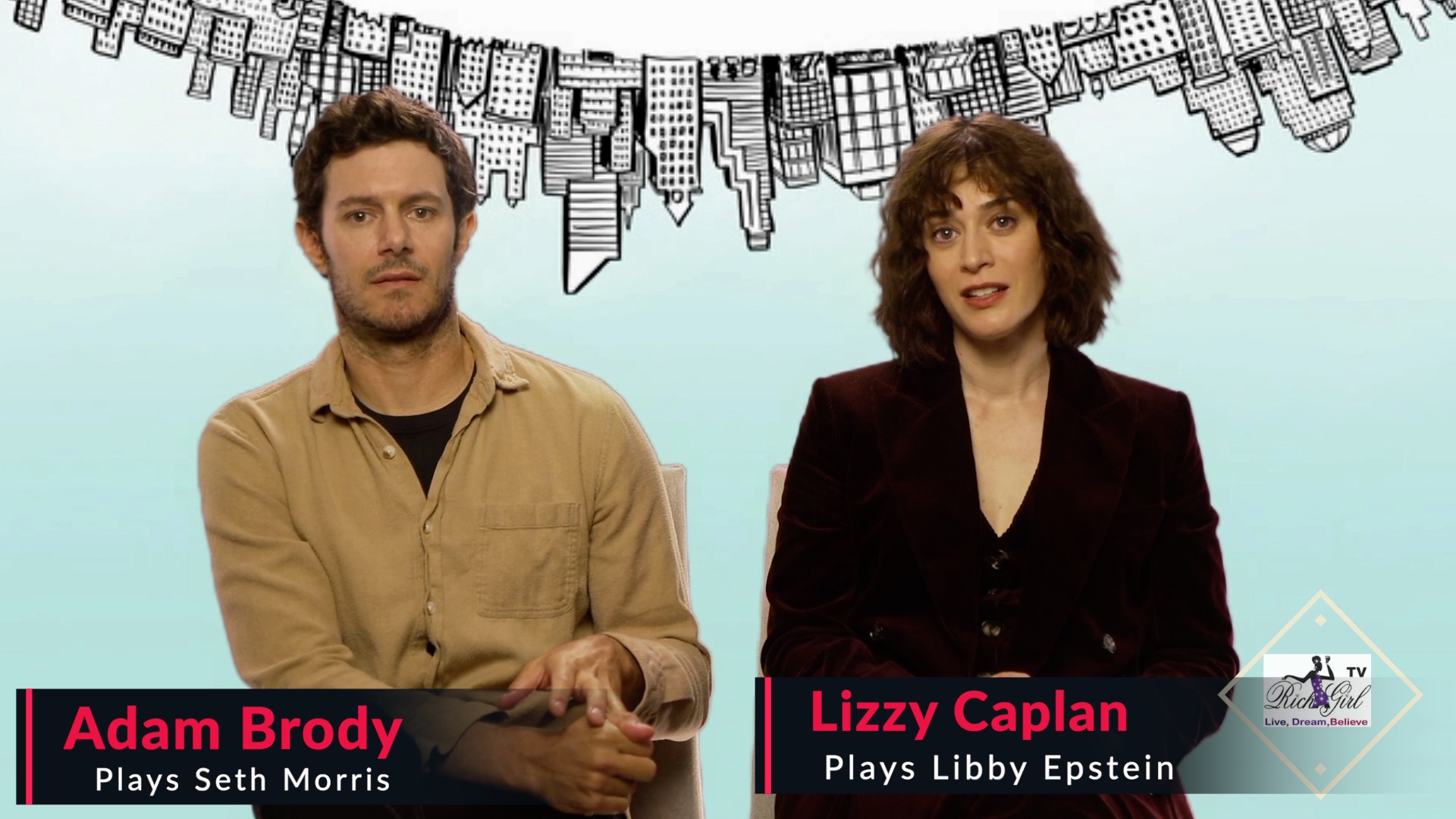 Lizzy Caplan And Adam Brody STAR IN ‘FLEISHMAN IS IN TROUBLE” | Rich Girl Network TV