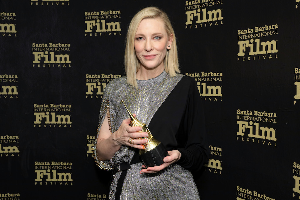 Cate Blanchett Received the 2023 Sbiff Outstanding Performer of the Year Award Last Night to a ...